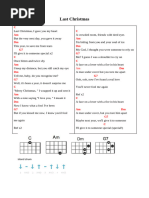 Last Christmas Ukulele Chords Guide | PDF