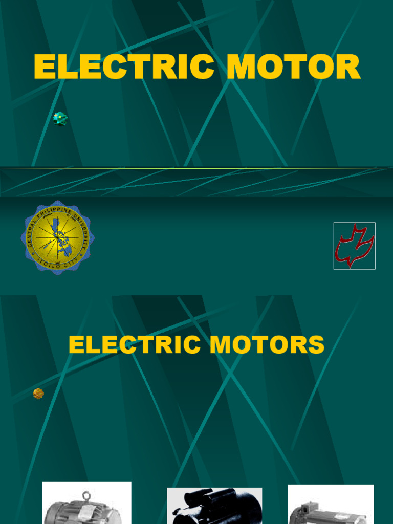 Chapter 05 - Electric Motor and Generator | PDF | Electric Motor ...
