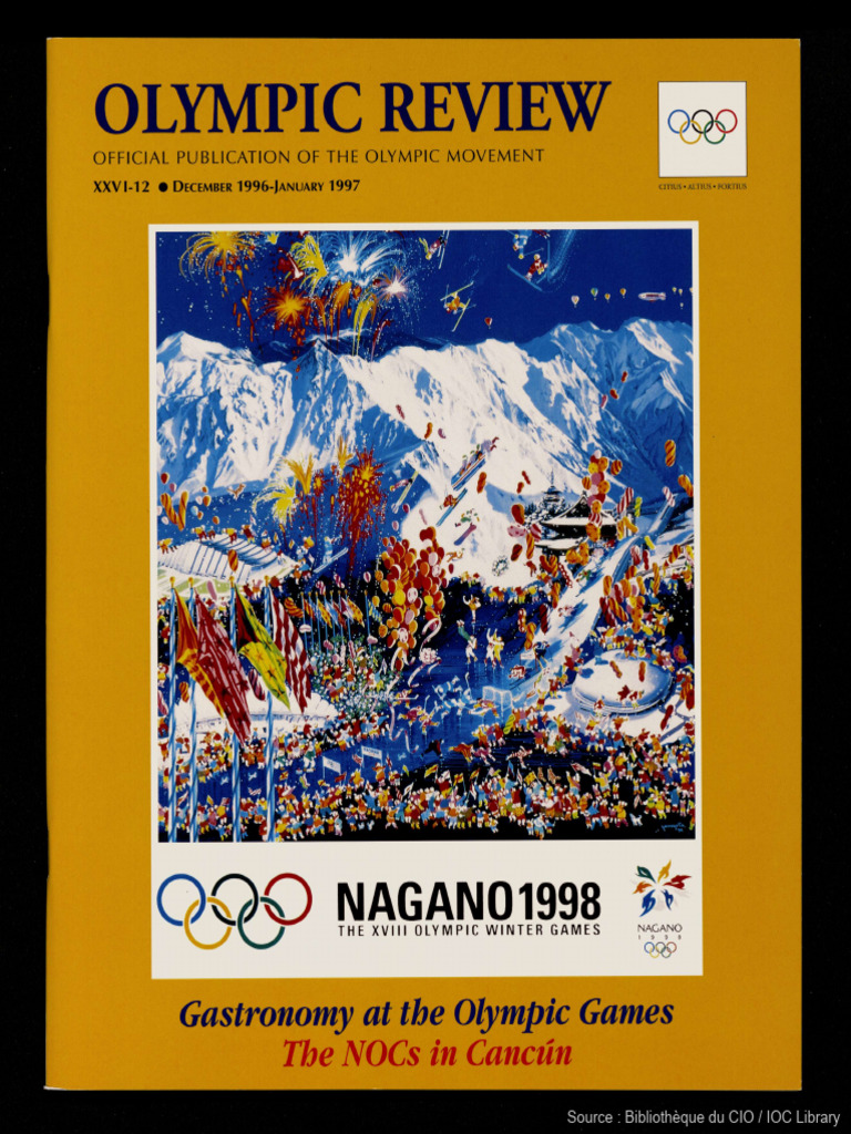 1996-1997 - N°XXV-12 - Olympic Review | PDF | Sports Competitions ...