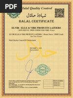 Ecolab Halal Certification 2023 | PDF | Soap | Disinfectant