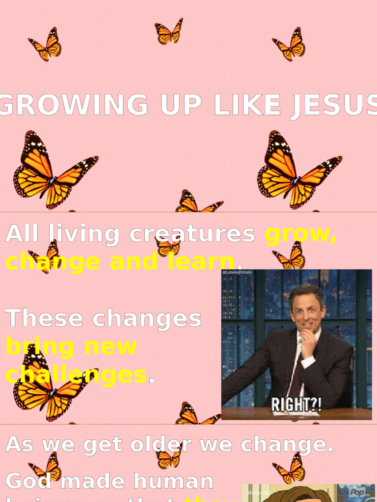 Growing Up Like Jesus | PDF
