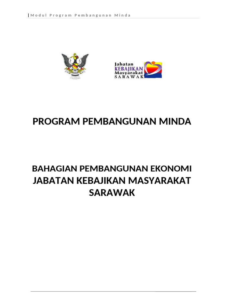 Modul Program Pembangunan Minda | PDF