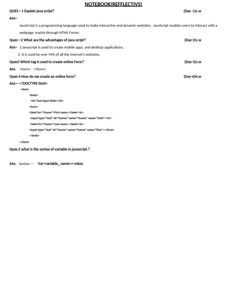 CL 8 Unit 5 Notebook | PDF