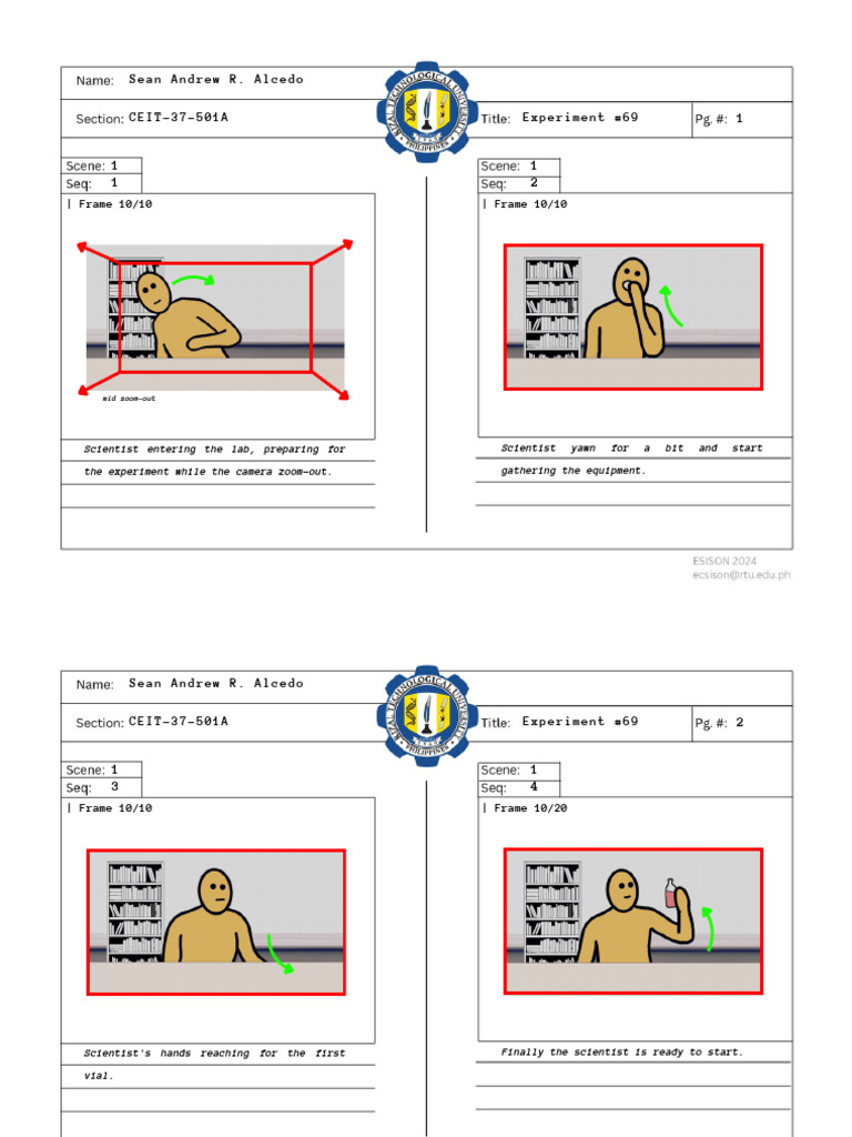 ALCEDO Storyboard | PDF