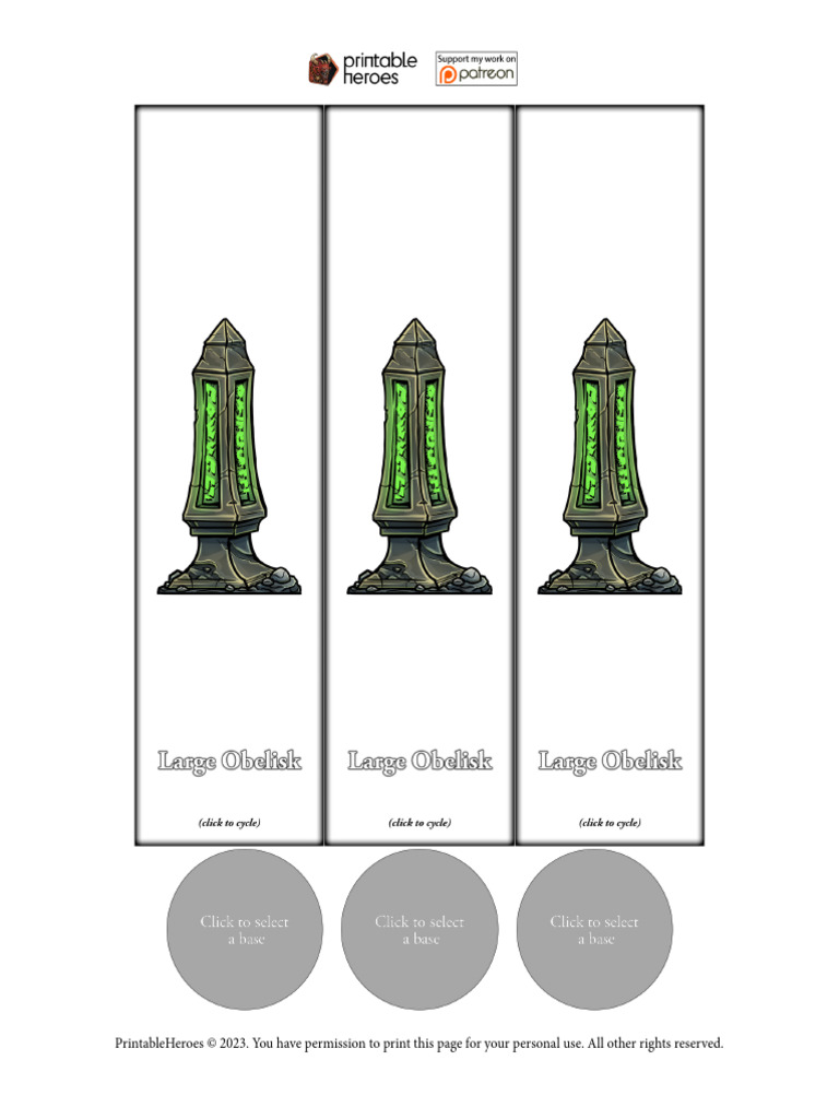 Prop - Obelisk - 02 - Free | PDF
