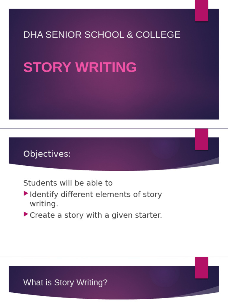 Story Writing | PDF | Plot (Narrative)