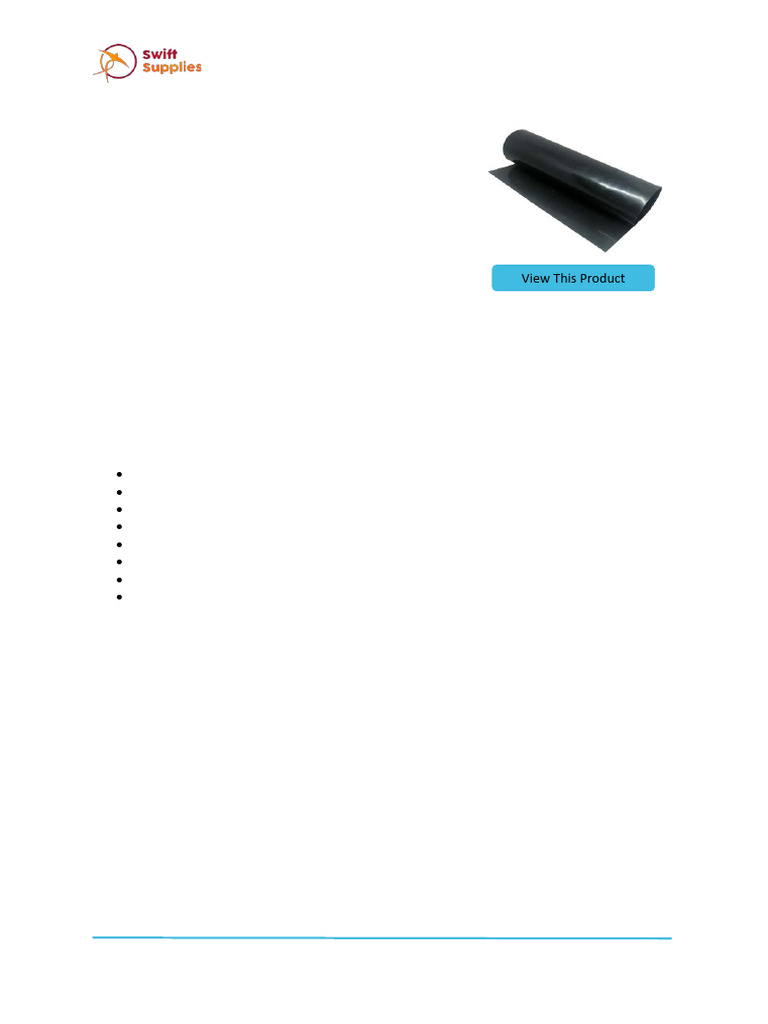 EPDM Rubber Sheet Technical Data Sheet | PDF | Natural Rubber ...