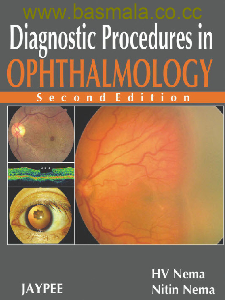 Nema - Diagnostic Procedures in Ophthalmology | PDF | Visual Acuity | Contrast (Vision)