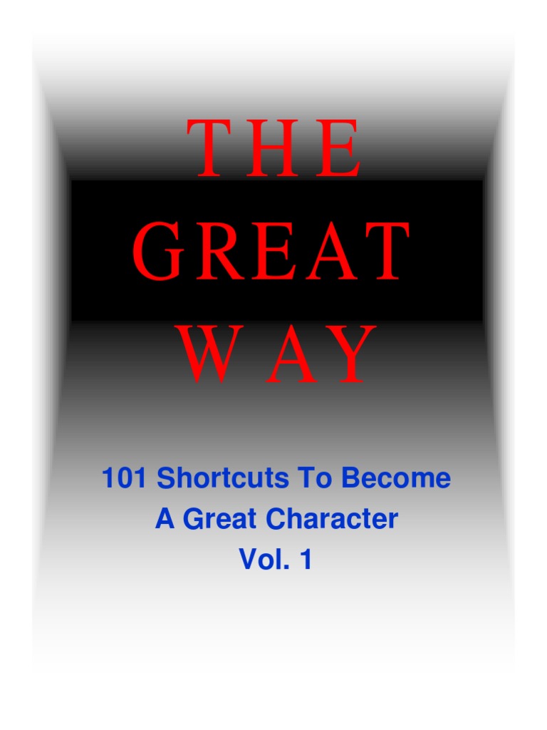 The Great Way Vol.1 | Download Free PDF | Leadership | Entrepreneurship