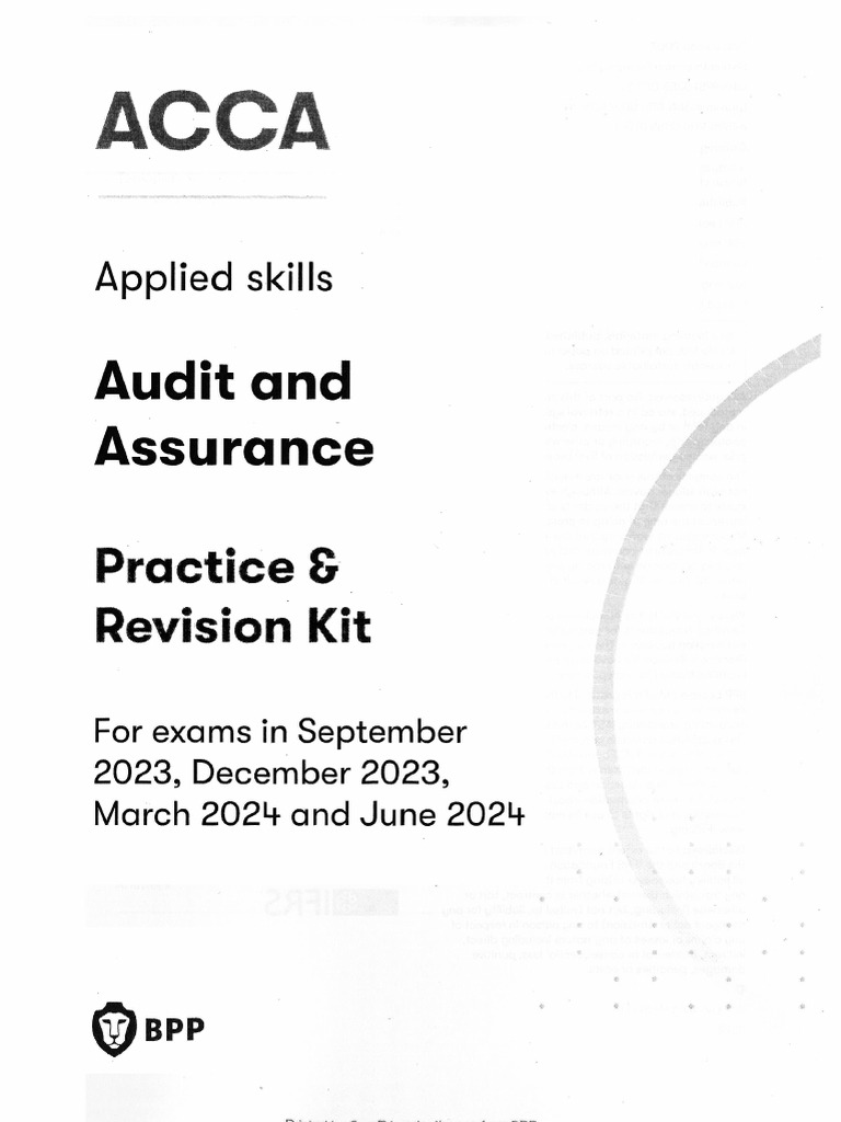 2024 Aa BPP Exams Kit | PDF