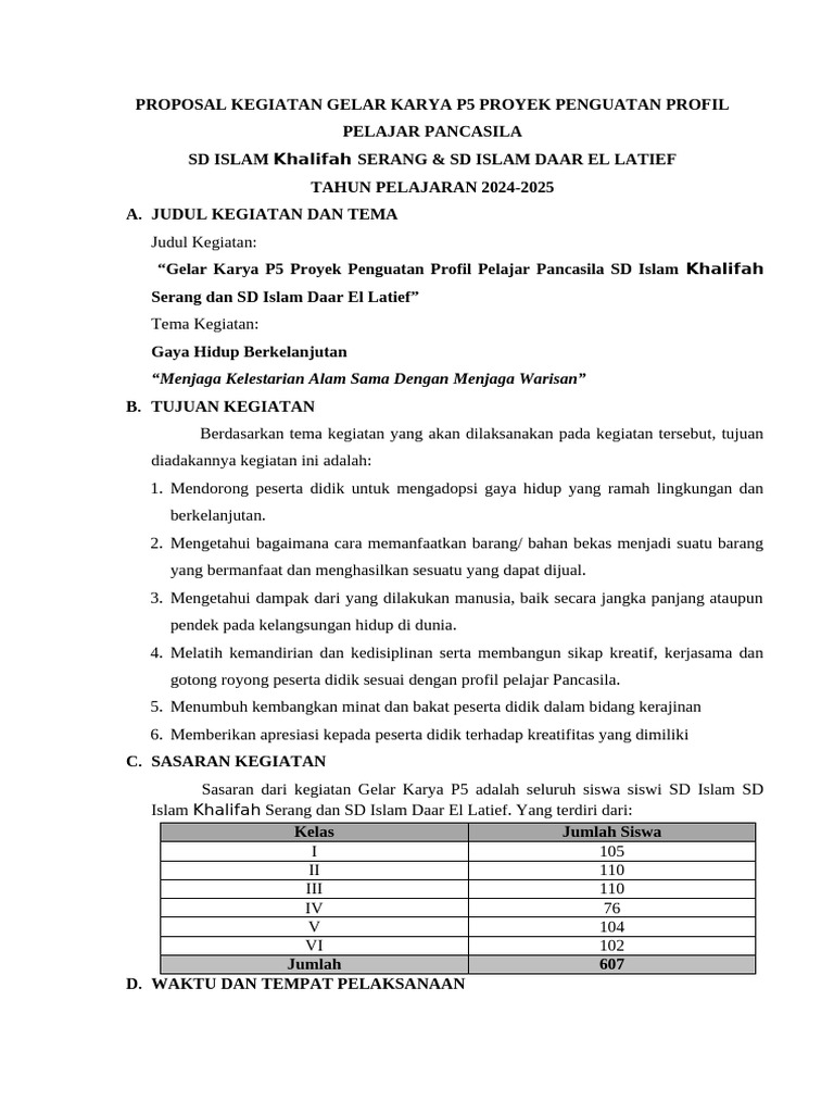 Proposal P5 2024 | PDF