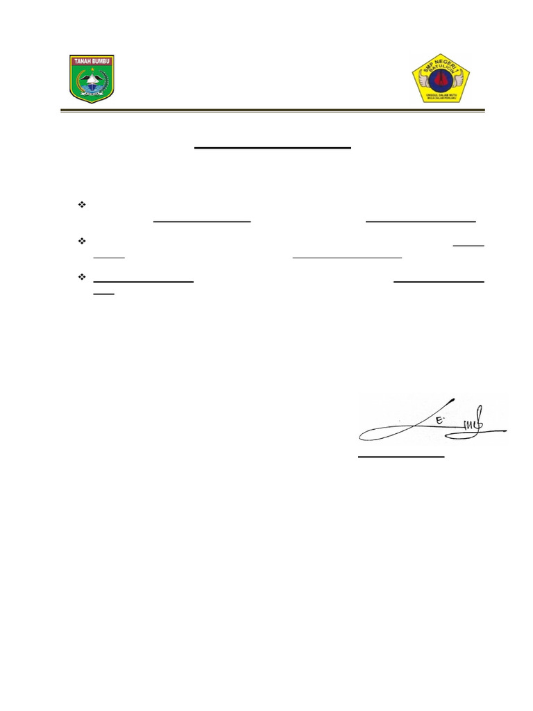 Edaran Pengumpulan Nilai | PDF