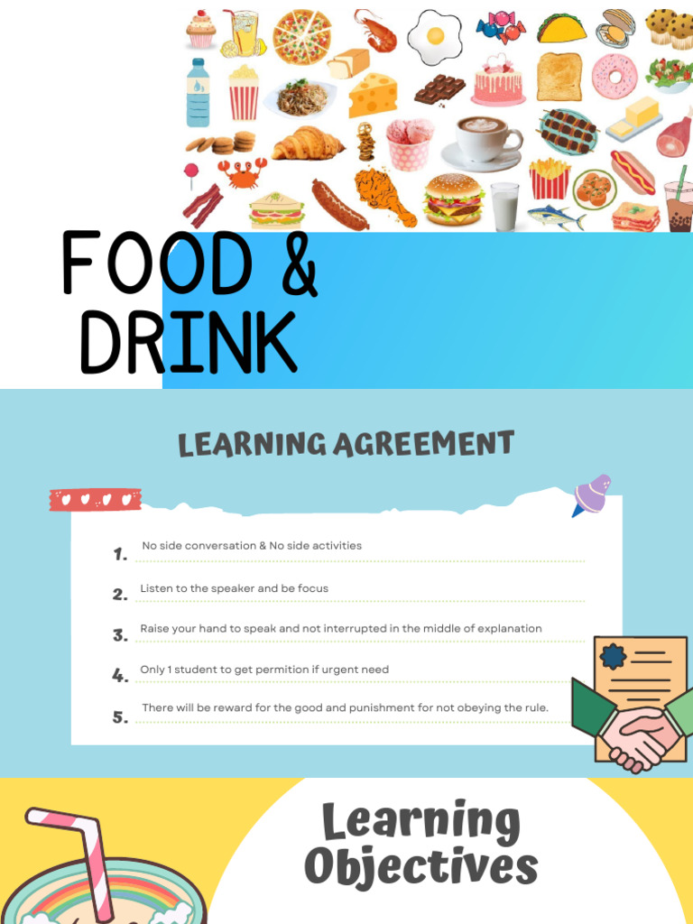 TP 1 Food and Drink | PDF