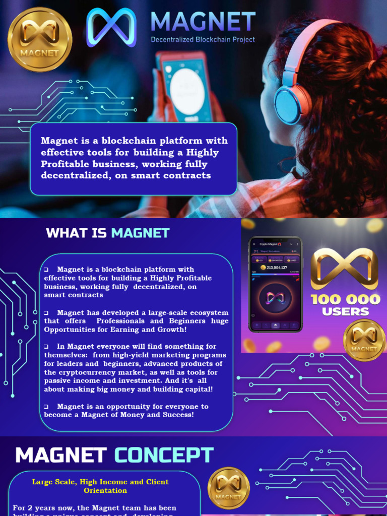 Crypto Magnet Global Team Presentation | PDF | Internet Bot | Cryptocurrency
