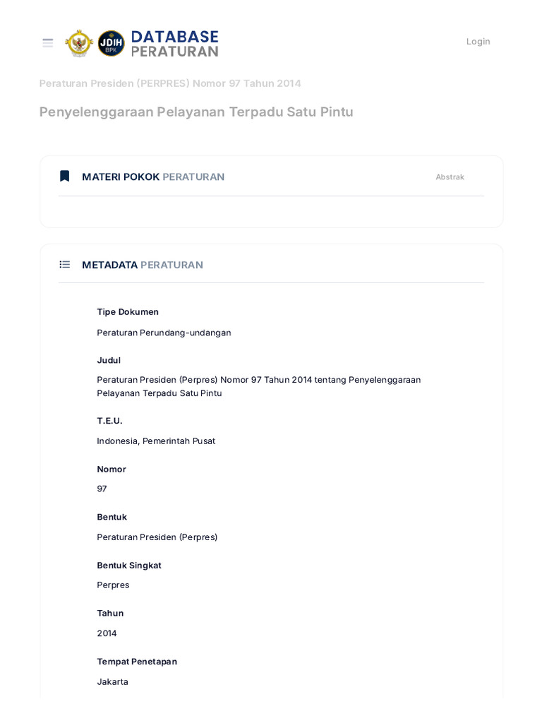 Peraturan Presiden Materi SKB 2024 | PDF