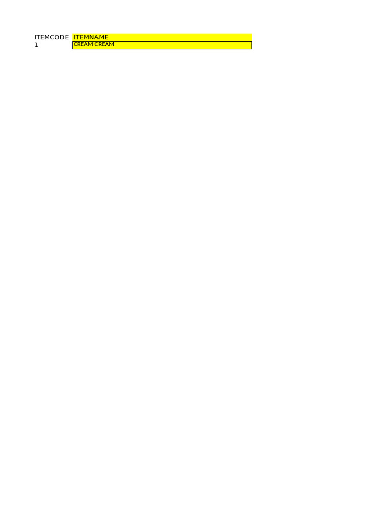 Rest Items Format | PDF