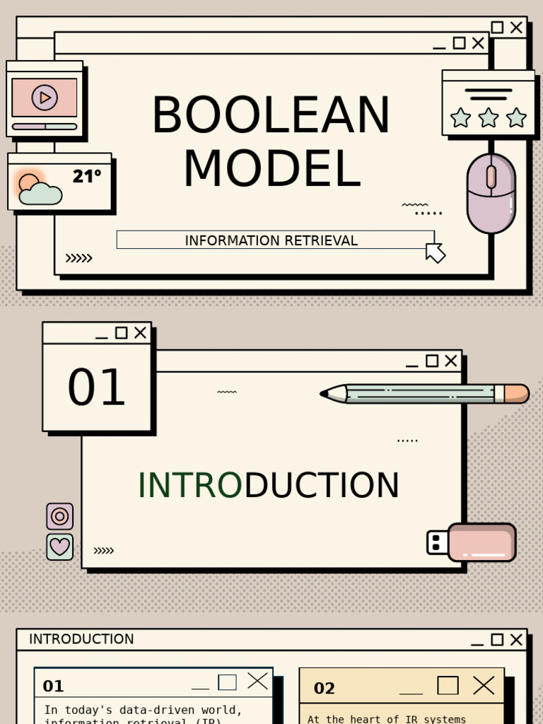 Boolean Model (1) 1 | PDF | Information Retrieval | Machine Learning