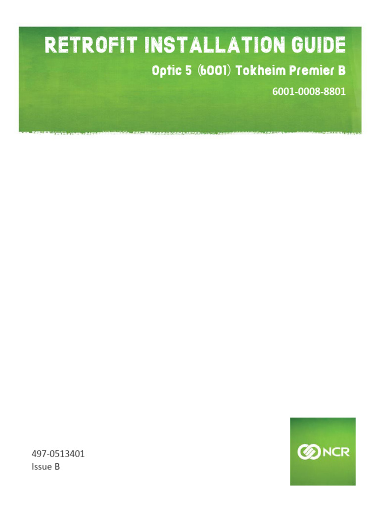 Optic 5 Tokheim Premier B | PDF | Safety | Occupational Safety And ...