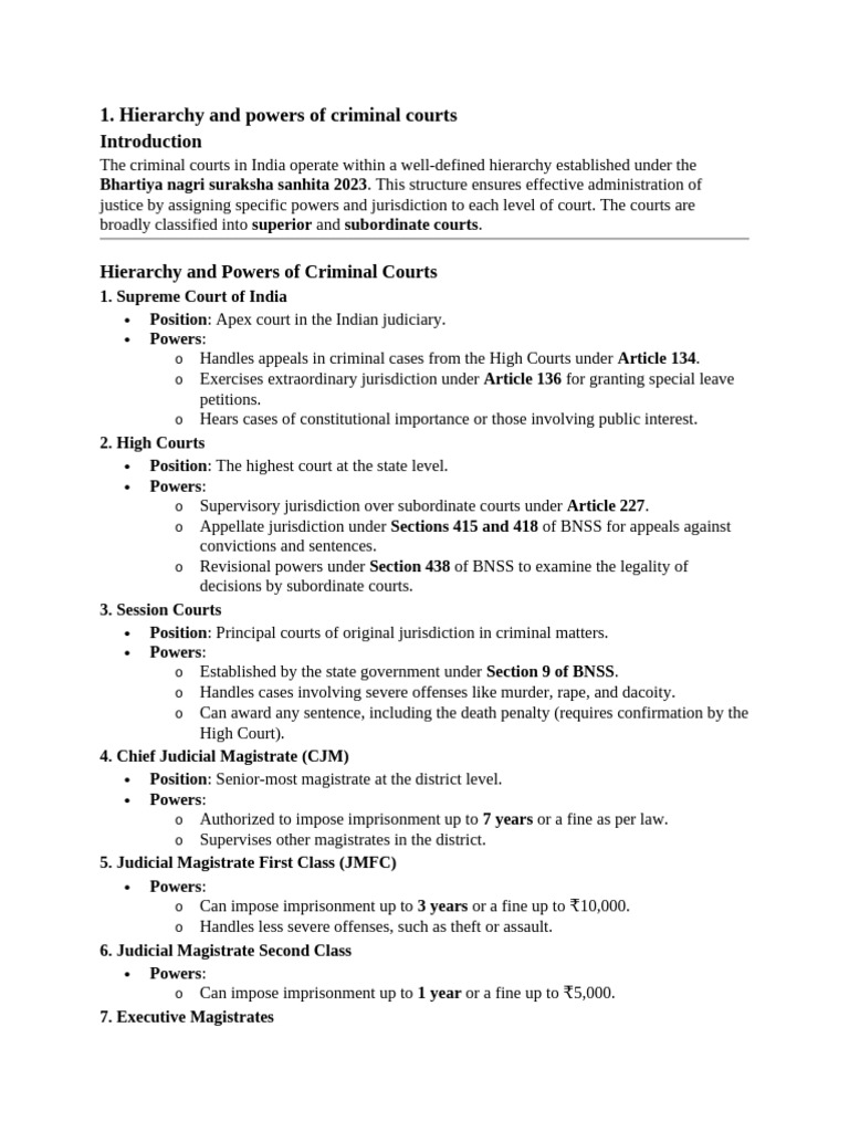 BNSS | PDF | Plea Bargain | Plea