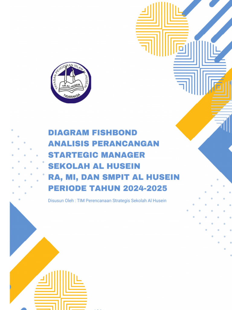 Diagram Fishbond Analisis Strategic Manager Sekolah Al Husein 2024 | PDF