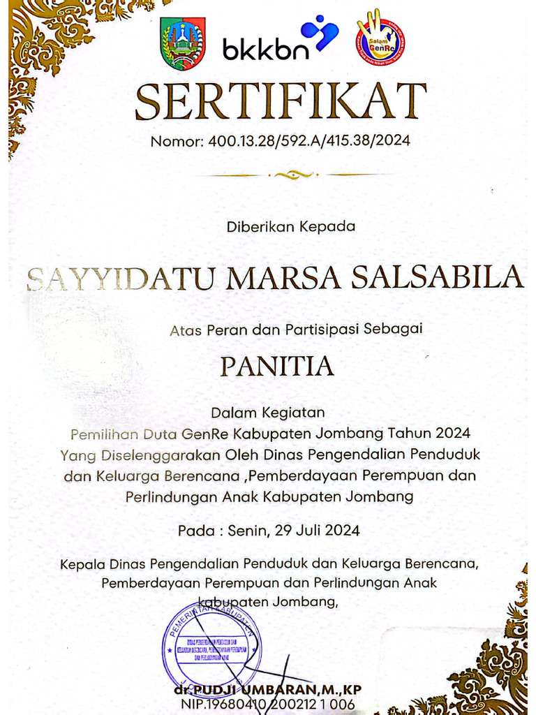 Duta GenRe 2024 Yyy | PDF