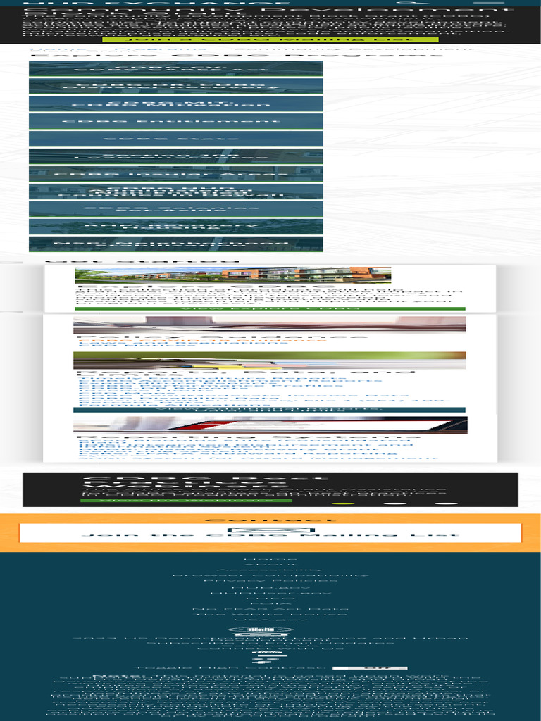 CDBG Community Development Block Grant Programs - HUD Exchange | PDF ...