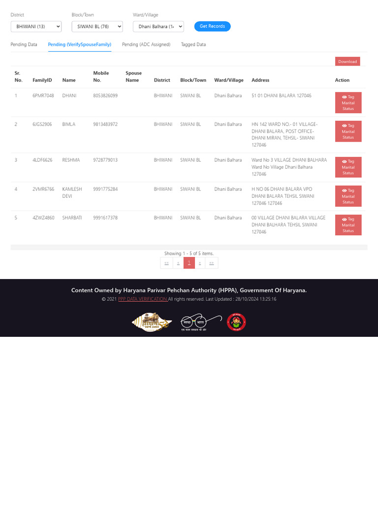 Dhani Balara Martial Update Pending1 | PDF