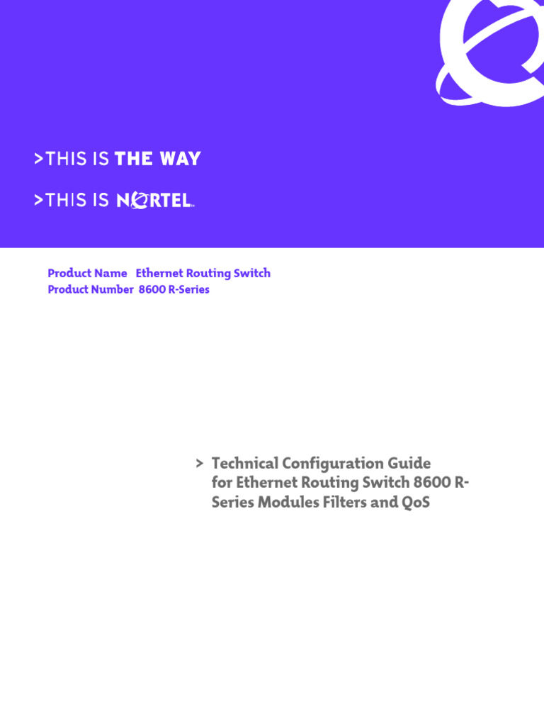 Filter&Qo S | PDF | Internet Protocols | Port (Computer Networking)