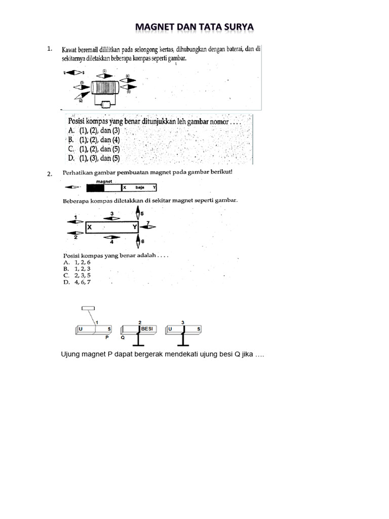 Magnet Dan Tata Surya | PDF