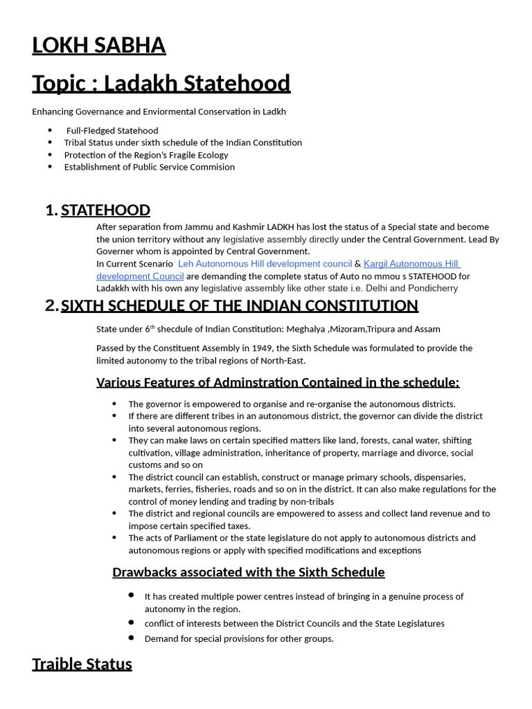 Lokh Sabha | PDF | Natural Environment | Nature