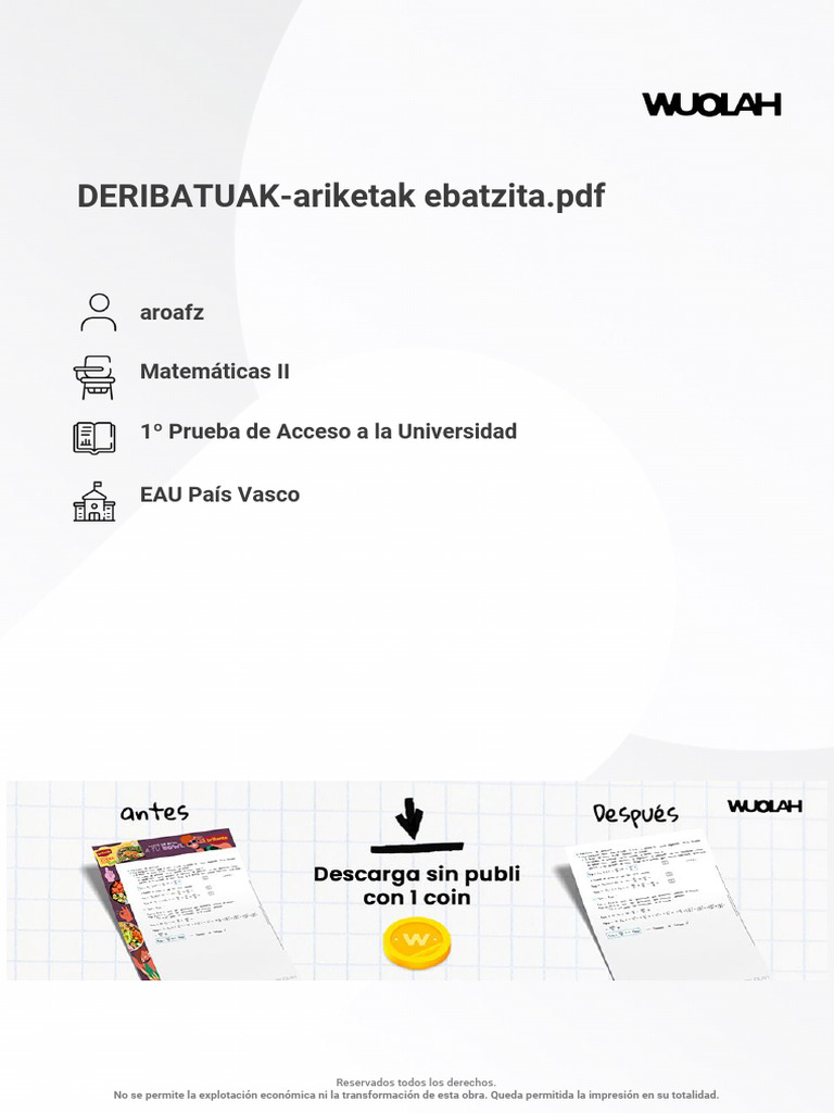 wuolah-free-DERIBATUAK-ariketak Ebatzita | PDF