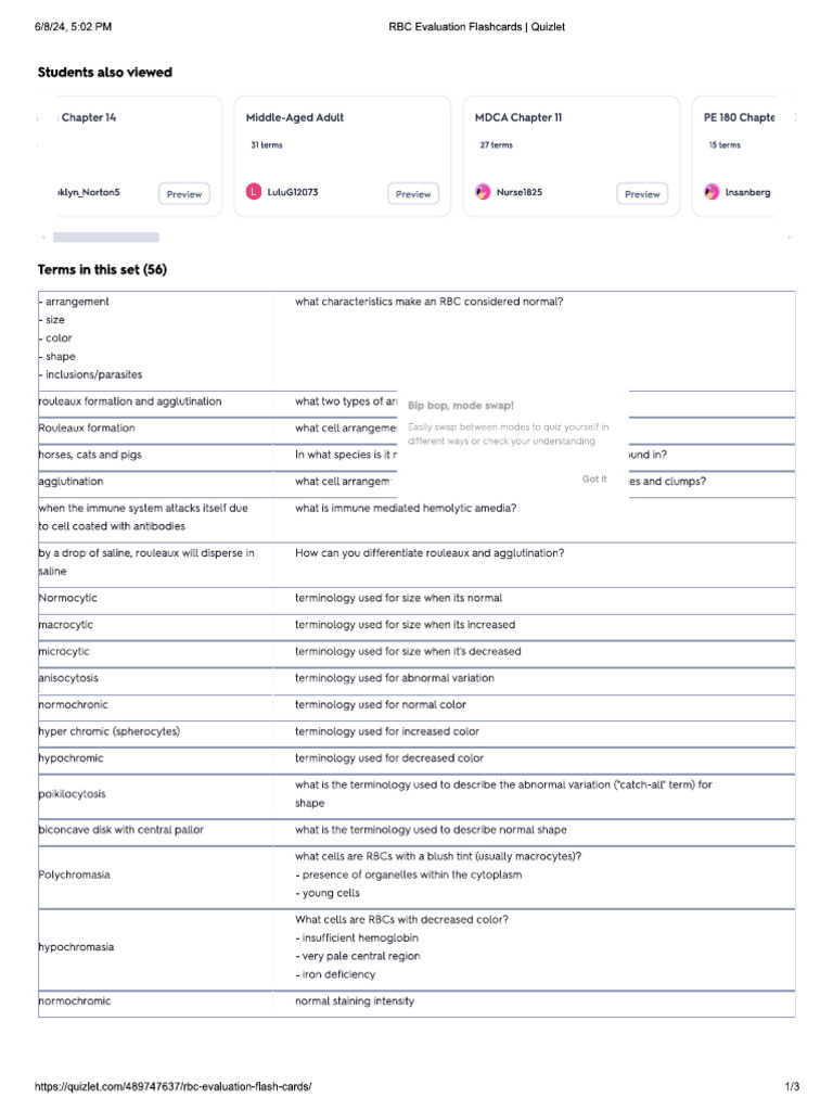 RBC Evaluations | PDF