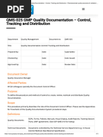 Document Control Procedure Example | PDF | Document | Specification ...