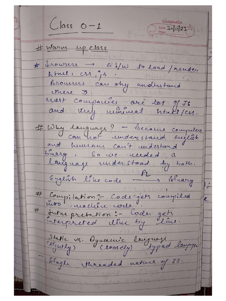 Cohort + Async JS Notes Final | PDF