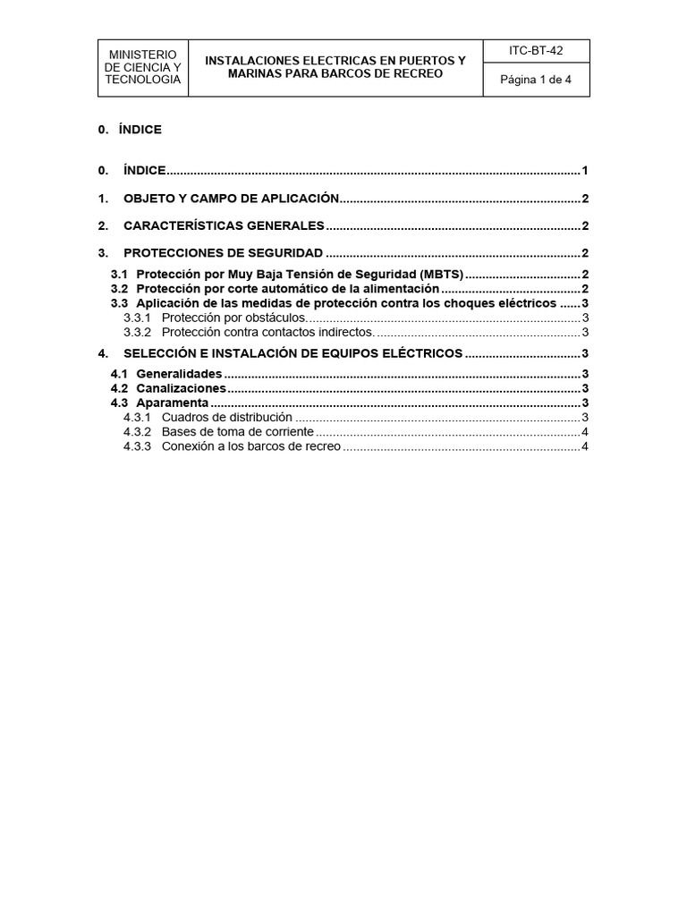 ITC_BT_42 | PDF | Enchufes y tomas de corriente alterna | Aislador (Electricidad)