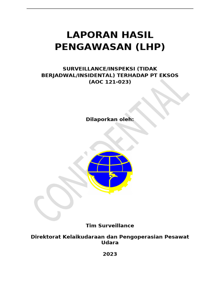 Contoh LHP | PDF