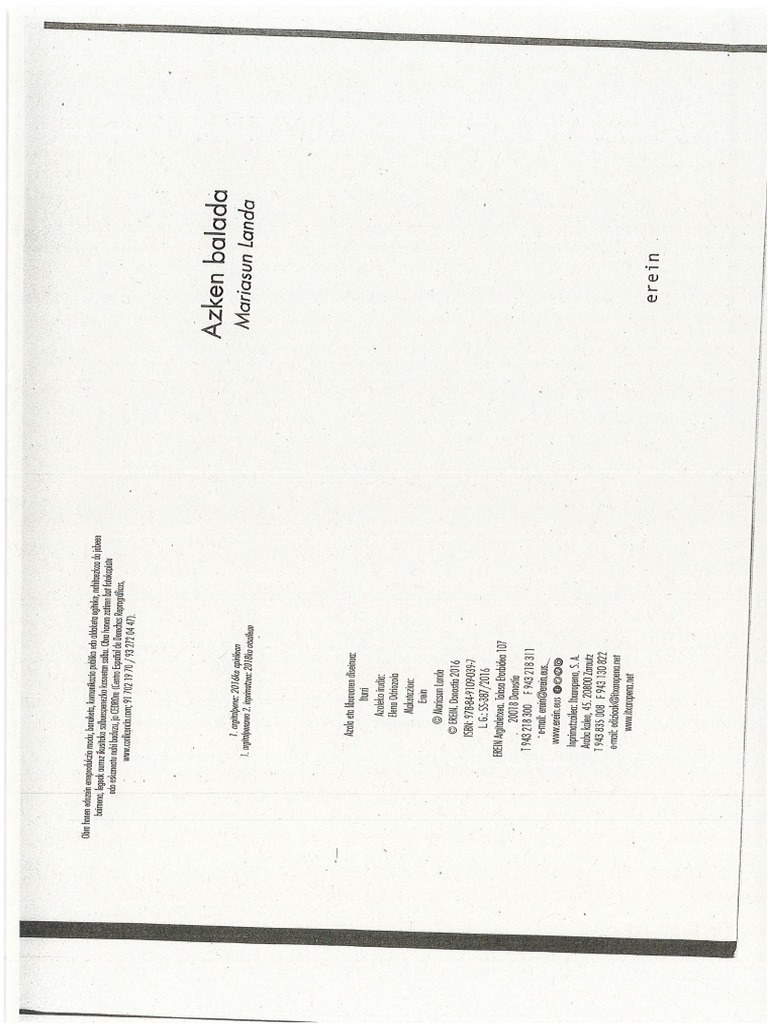 Azken Balada | PDF