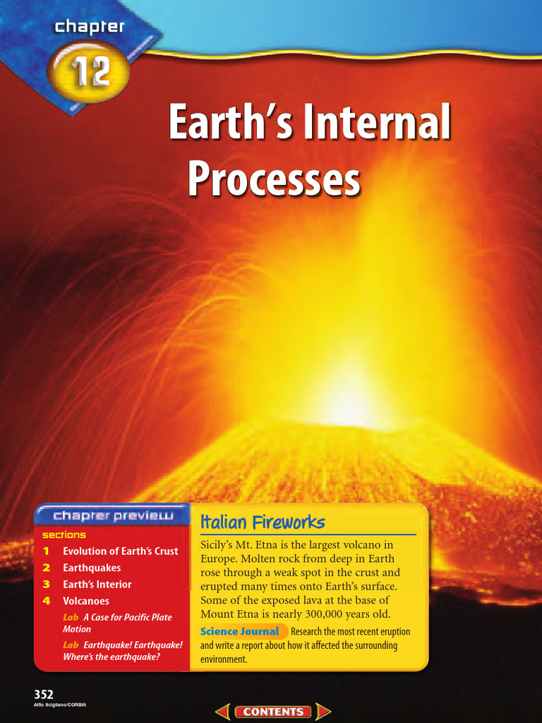 Earths Interior Plate Tectonics Earthquakes and Volcanoes.7390943 | PDF ...