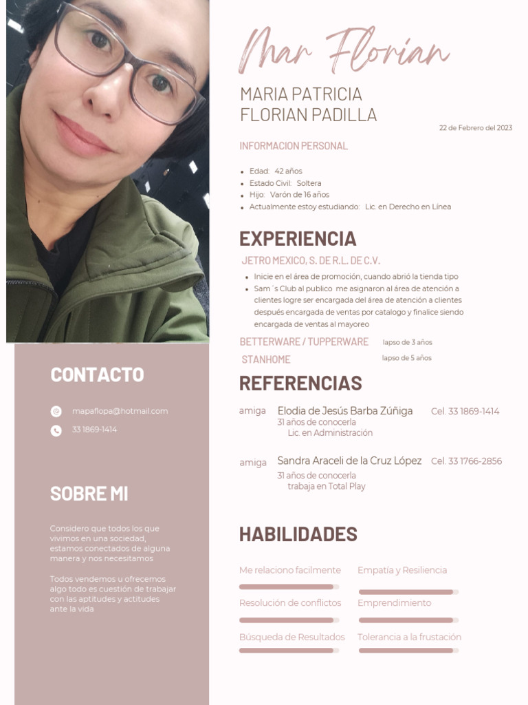 CV Mar Florian | PDF