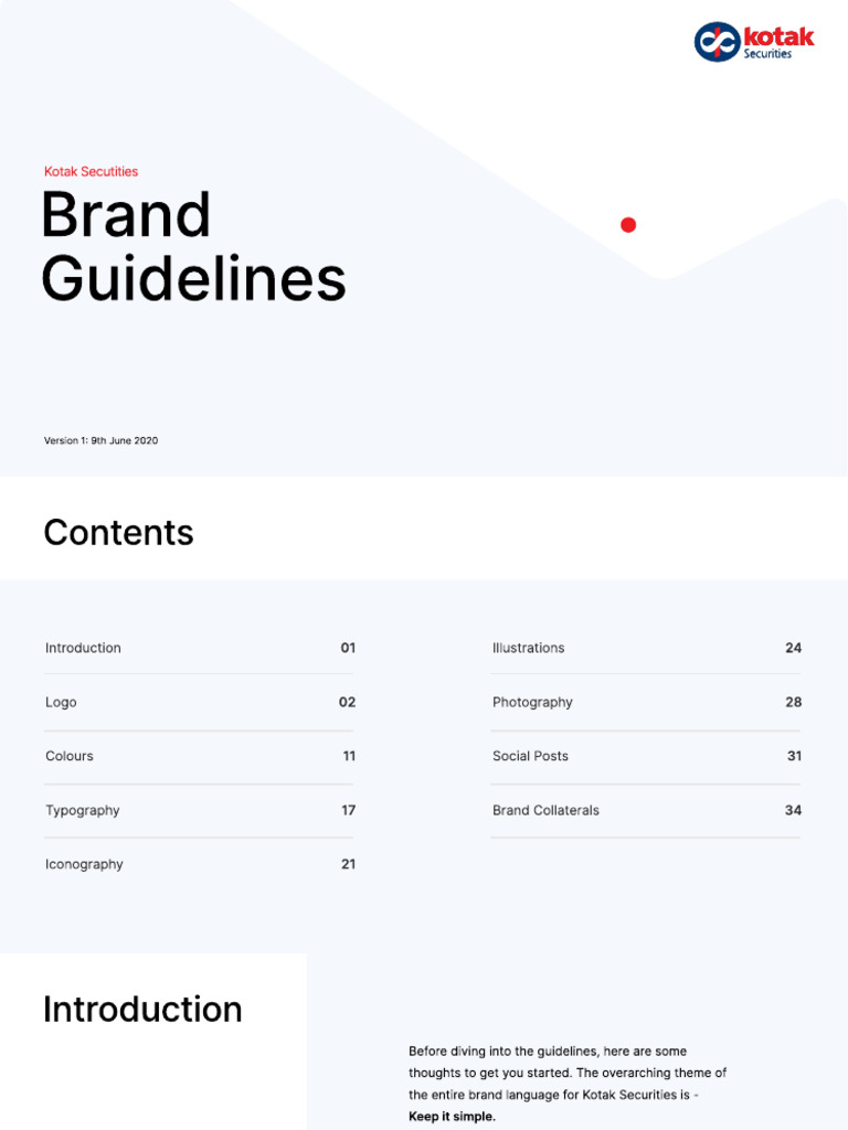 Kotak Brand Guidelines. | PDF
