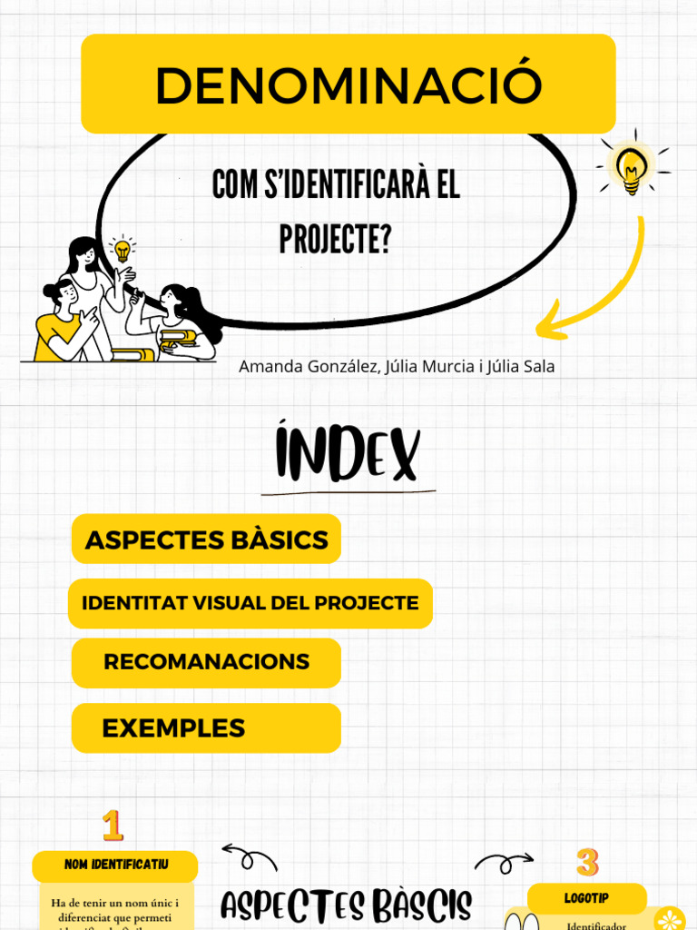 Denominació Projecte | PDF