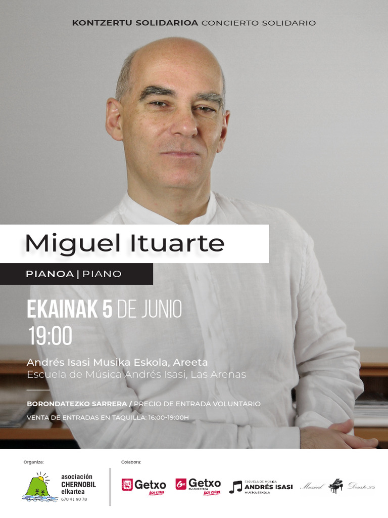 04 Cartel Concierto Miguel Ituarte | PDF