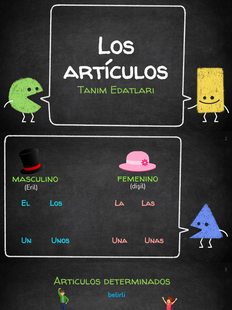 Articulos y Genero | PDF