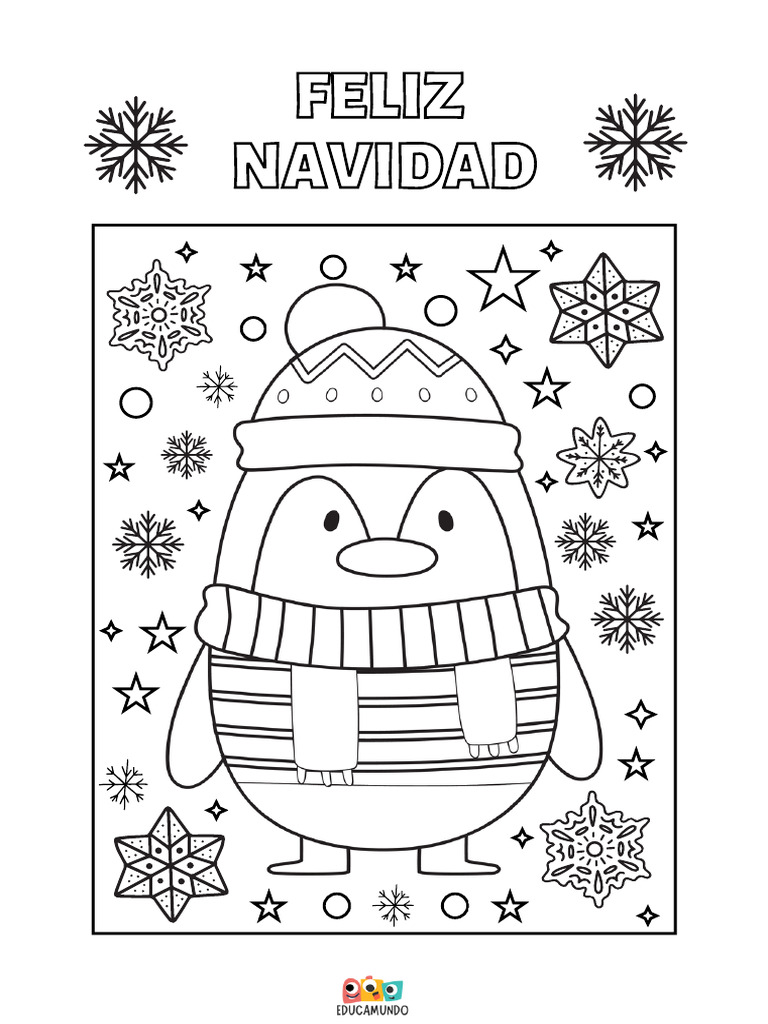 Dibujos Navidad PARA Colorear | PDF