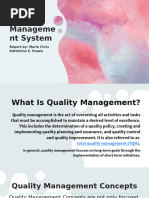 QMS Implementation Road Map | PDF | Quality Management | Iso 9000