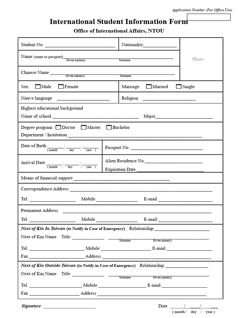 Form | PDF | Government And Personhood