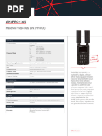 L3harris An PRC 163 Multi Channel Handheld Radio Datasheet Cs Tcom 08 ...