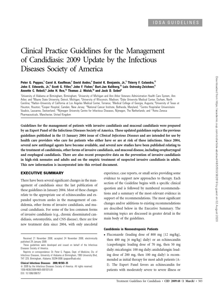 Candida | PDF | Candidiasis | Clinical Medicine