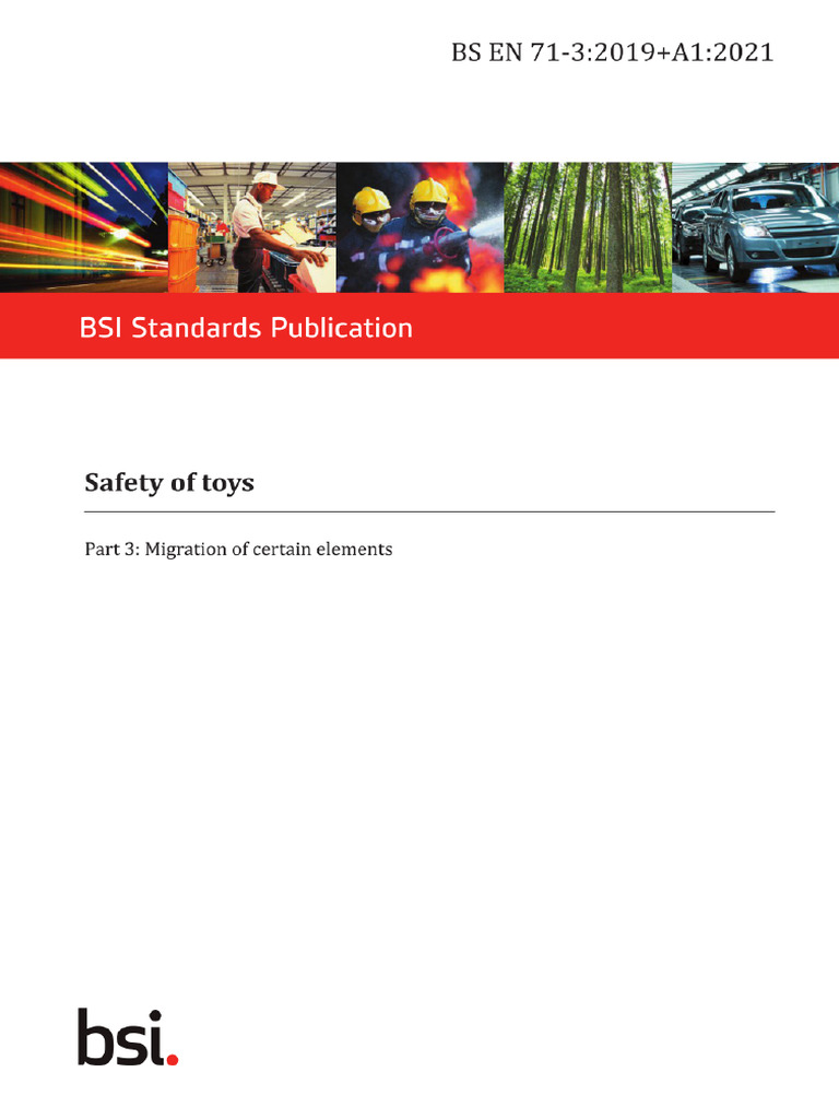 BS en 71-32019+a12021 | PDF