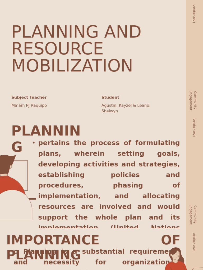 Planning and Resource Mobilization | PDF | Governance | Business